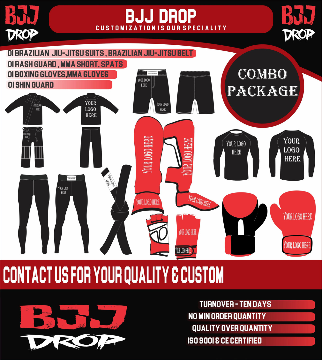 Custom Apparel | BJJ Drop Shipping
